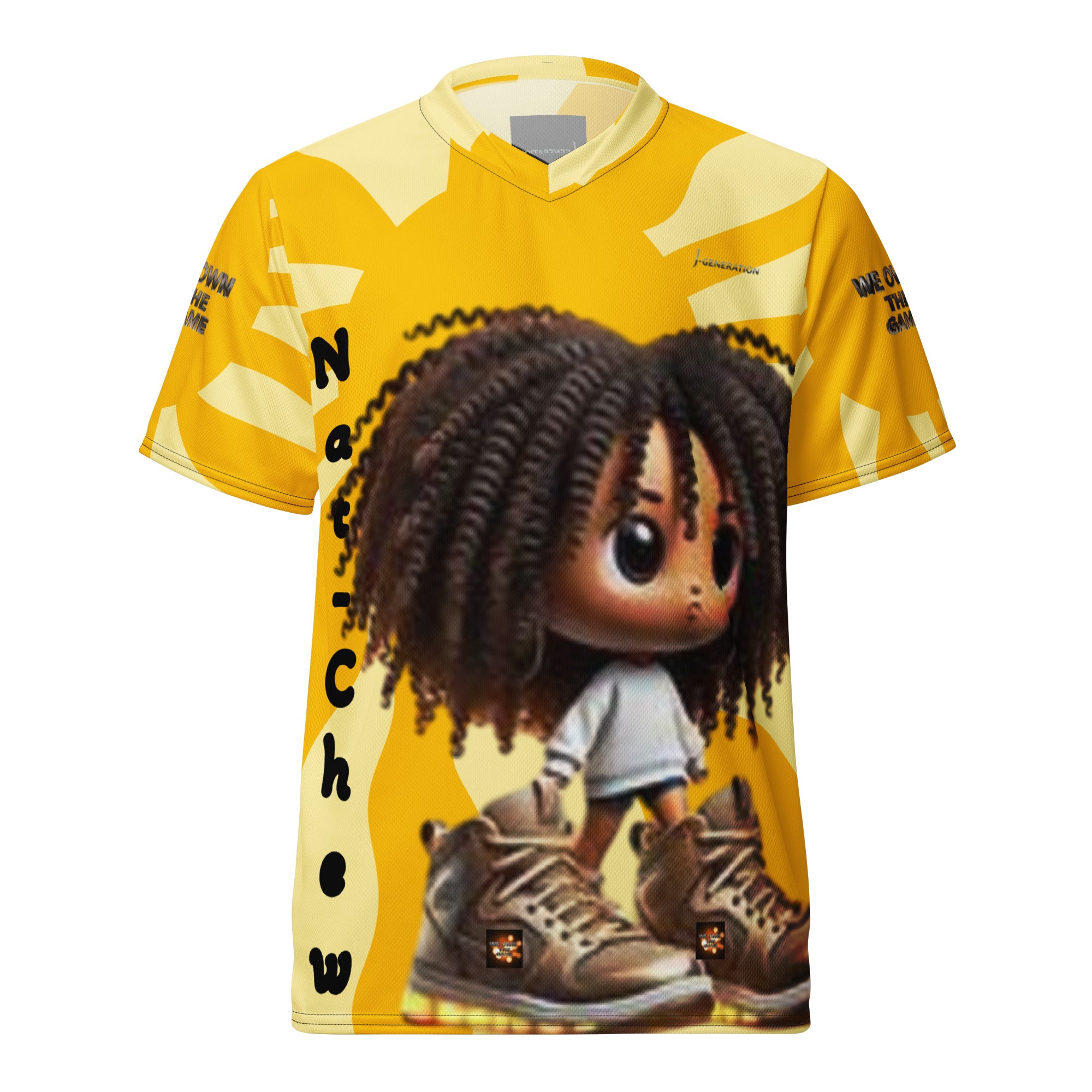 J-Generation (Nat-Chew) Sunny Days Ladies' Sports Jersey – God Made Designs